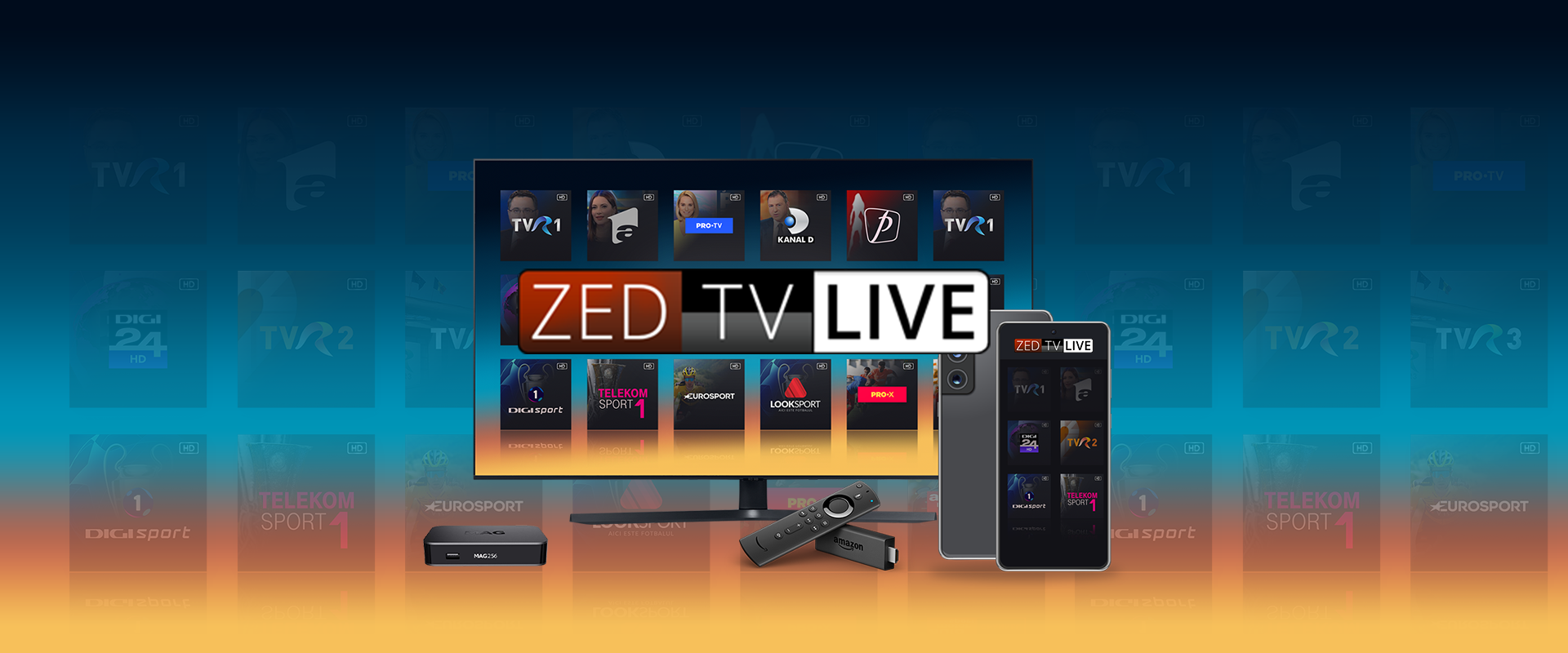 Aplicatia ZED TV Android - IPTV Romania