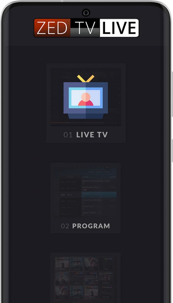 Aplicatia ZED TV Android - IPTV Romania